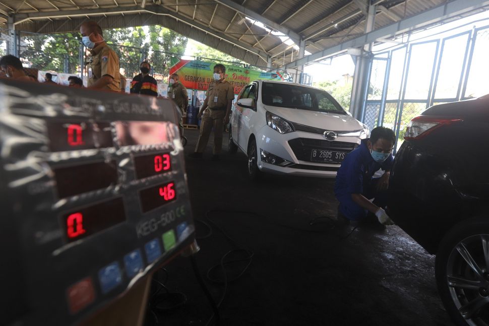 Uji Emisi Kendaraan Bermotor Gratis