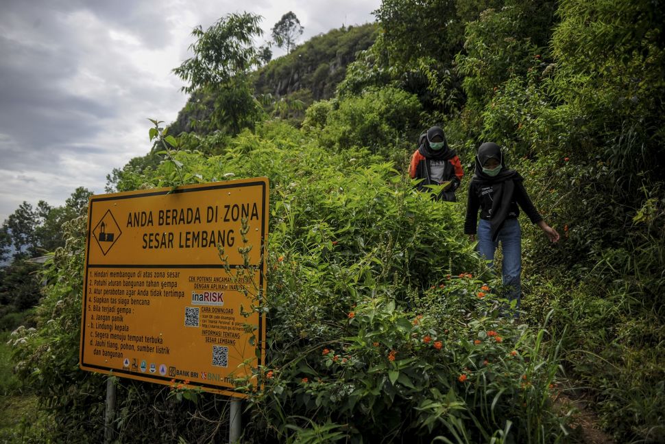 Potensi Gempa di Sesar Lembang