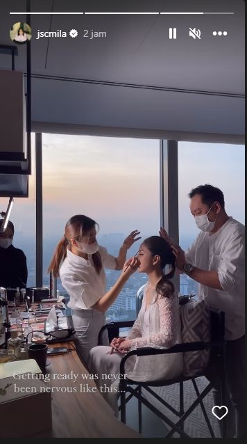 Menikah Hari Ini, Jessica Mila Curhat Deg-Degan