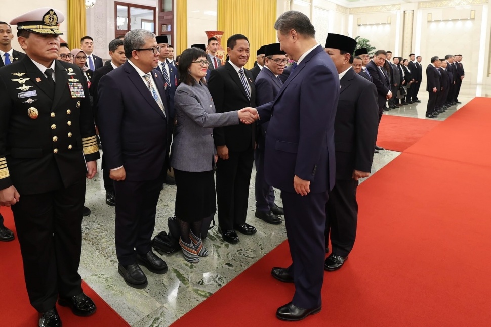 Ikut Dampingi Presiden Prabowo ke China, Sepatu Wamen Stella Christie Curi Fokus