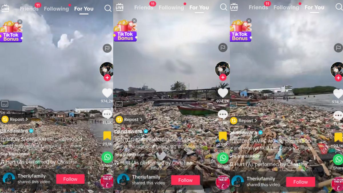 Pandawara Ajak 1.000 Warga Lampung untuk Bersihkan Pantai Terkotor No 2 ... Pandawara Ajak 1.000 Warga Lampung untuk Bersihkan Pantai Terkotor No 2 ...