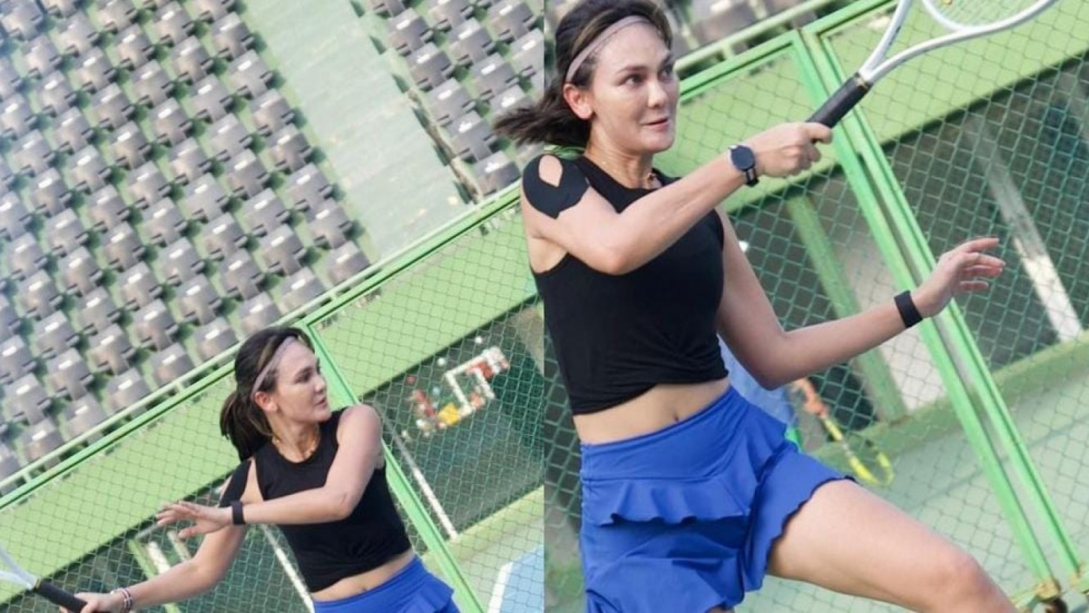 Luna Maya Curi Perhatian Warganet Dengan Pakaian Olahraga Intip Potretnya