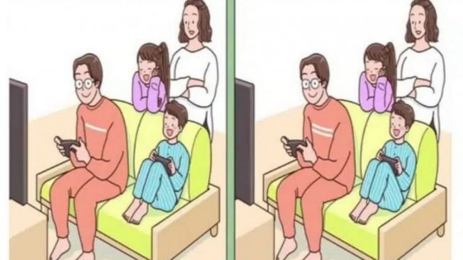 Tes Iq Dan Visual Hanya Orang Jenius Yang Dapat Menemukan 3 Perbedaan